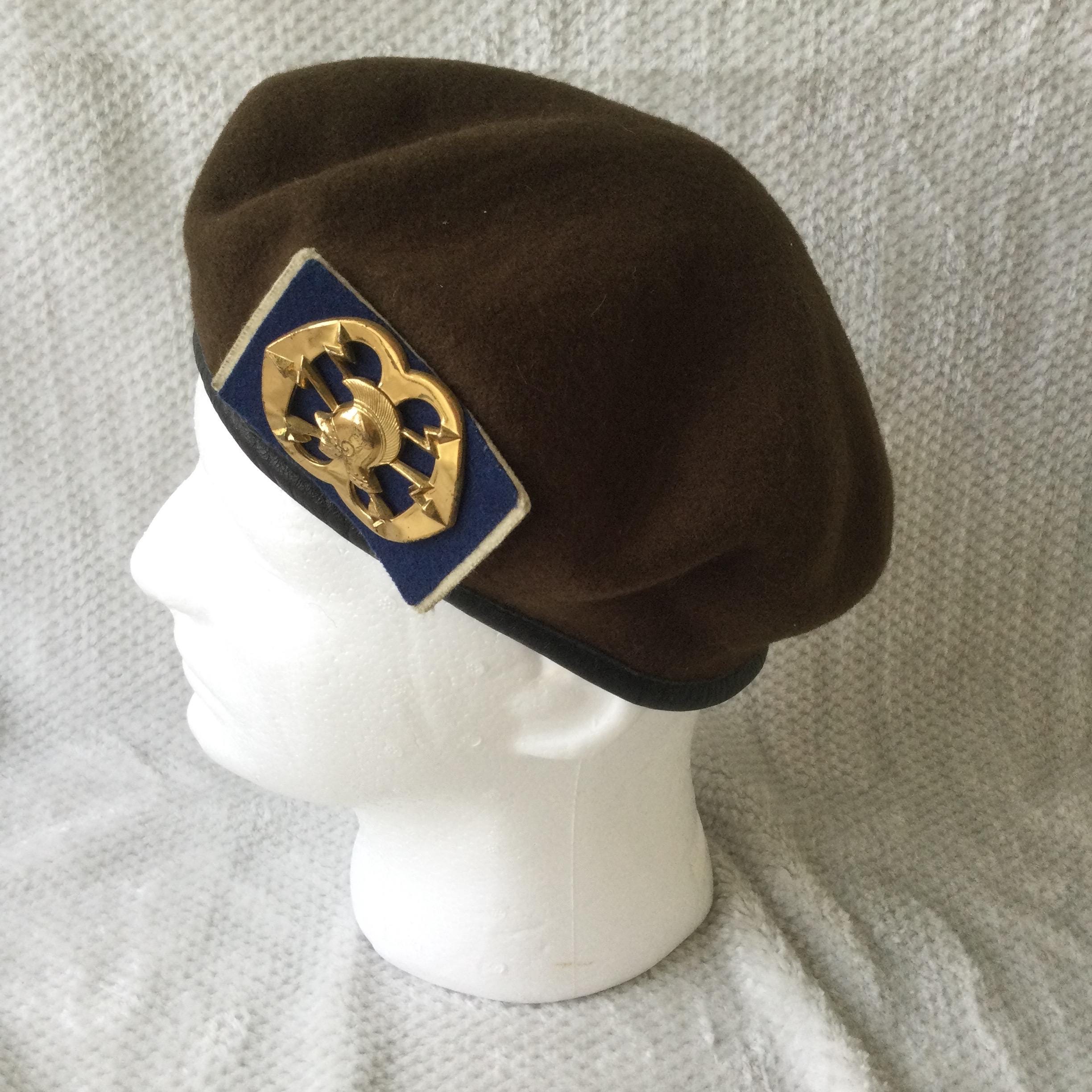 KL Dutch Army Signal Service Beret Old Model 1989 Size 59 Original - Etsy