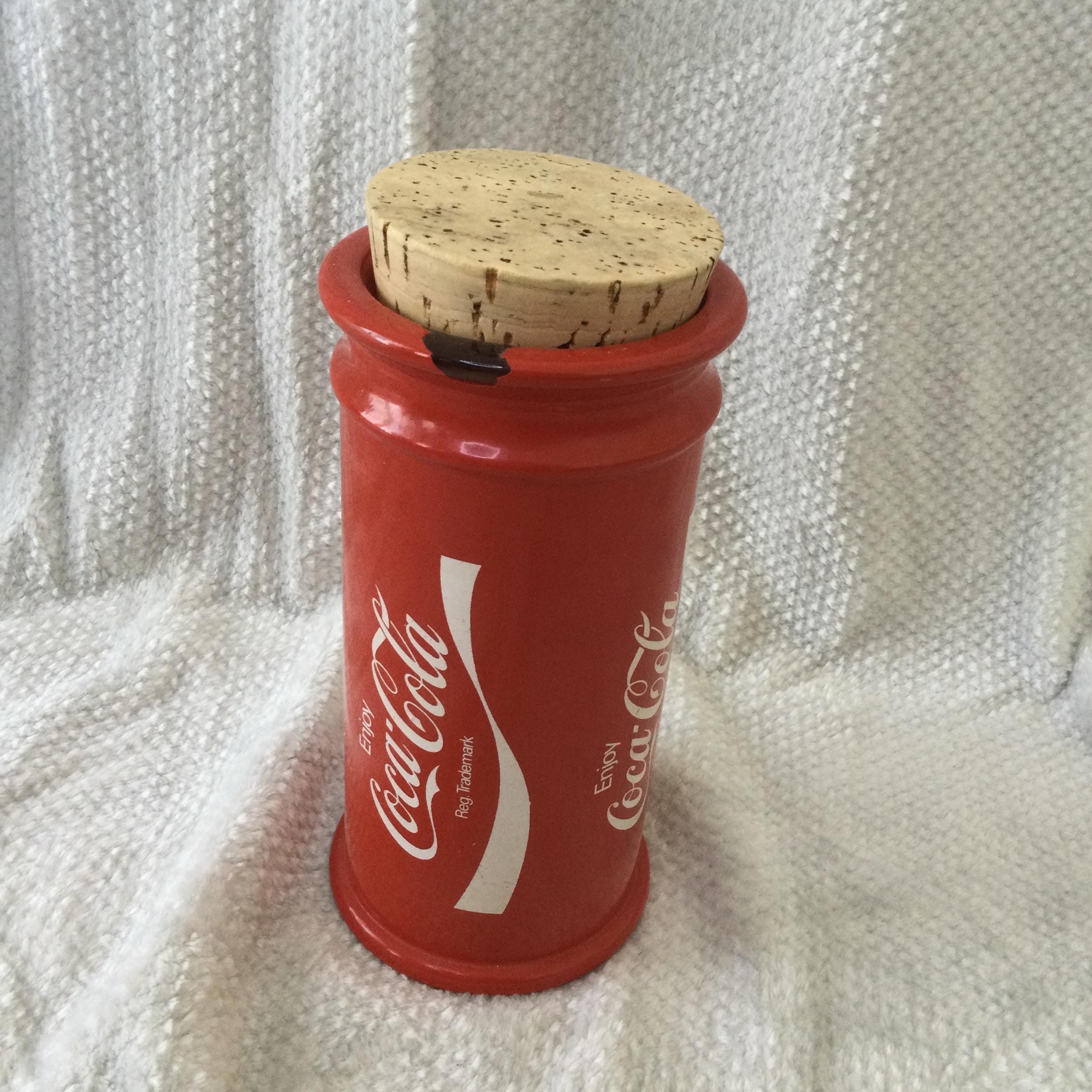 Vintage Collectible Coca Cola Canisters Made of Glass - Etsy