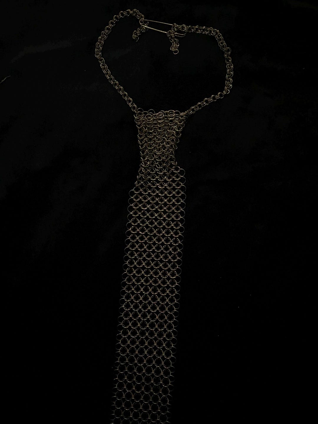 Stainless Steel Chainmail Tie ! - Etsy