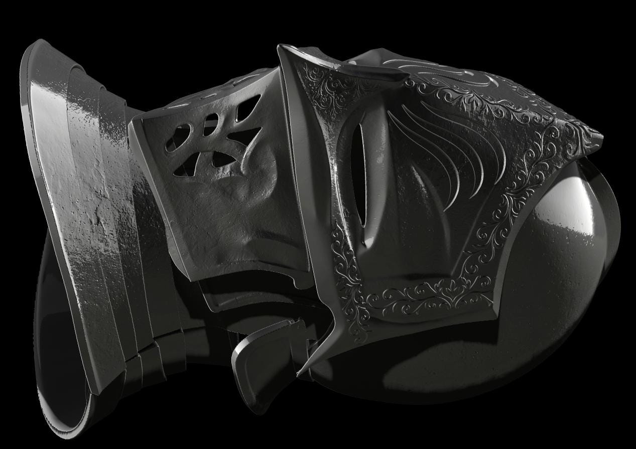RELLANA HELMET COSPLAY Armor - Elden Ring Fan Art Stl Model - Etsy