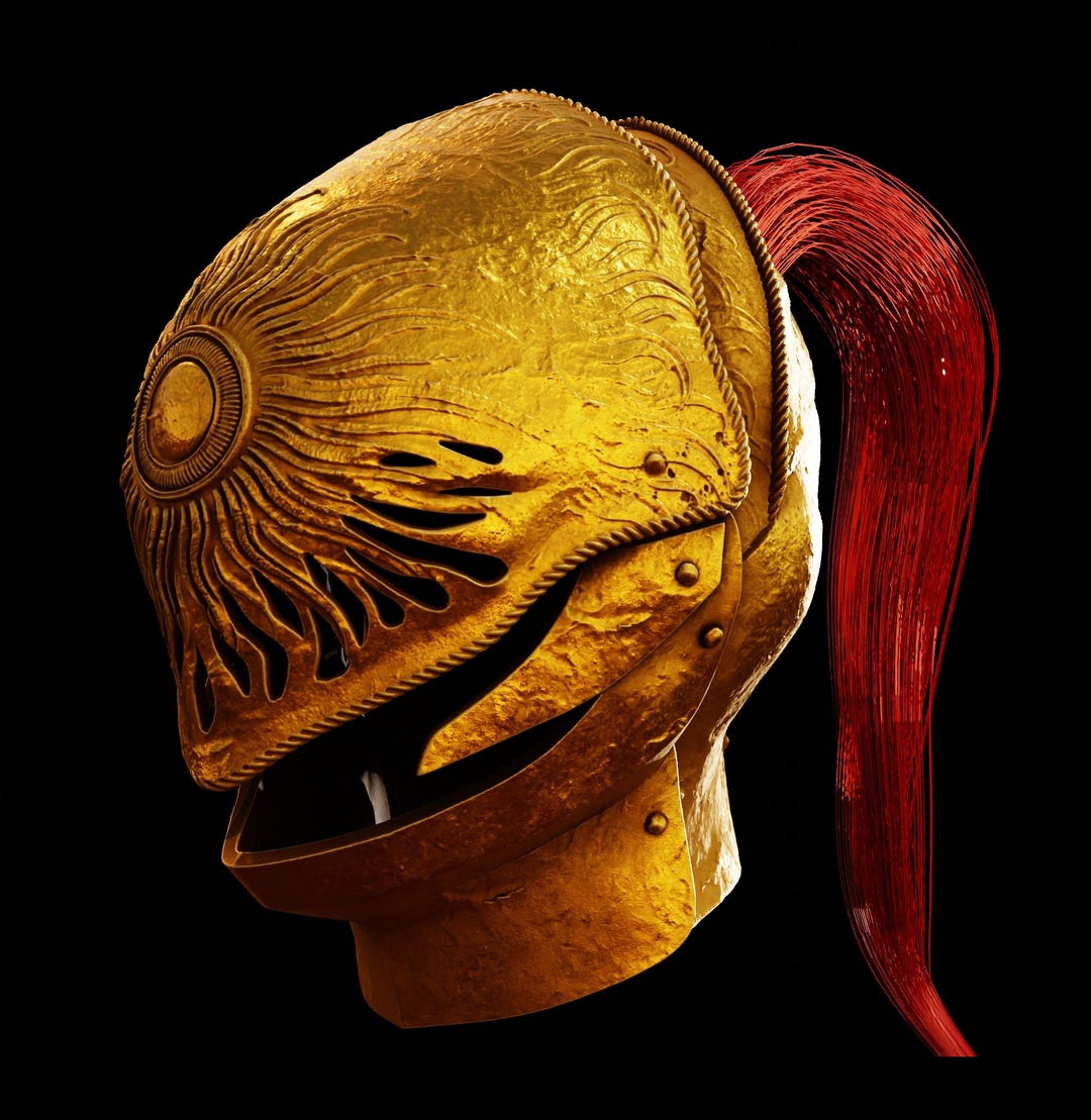 NIGHTREIGN EXECUTOR HELMET – Cosplay Fan Art Life-size Replica - Etsy