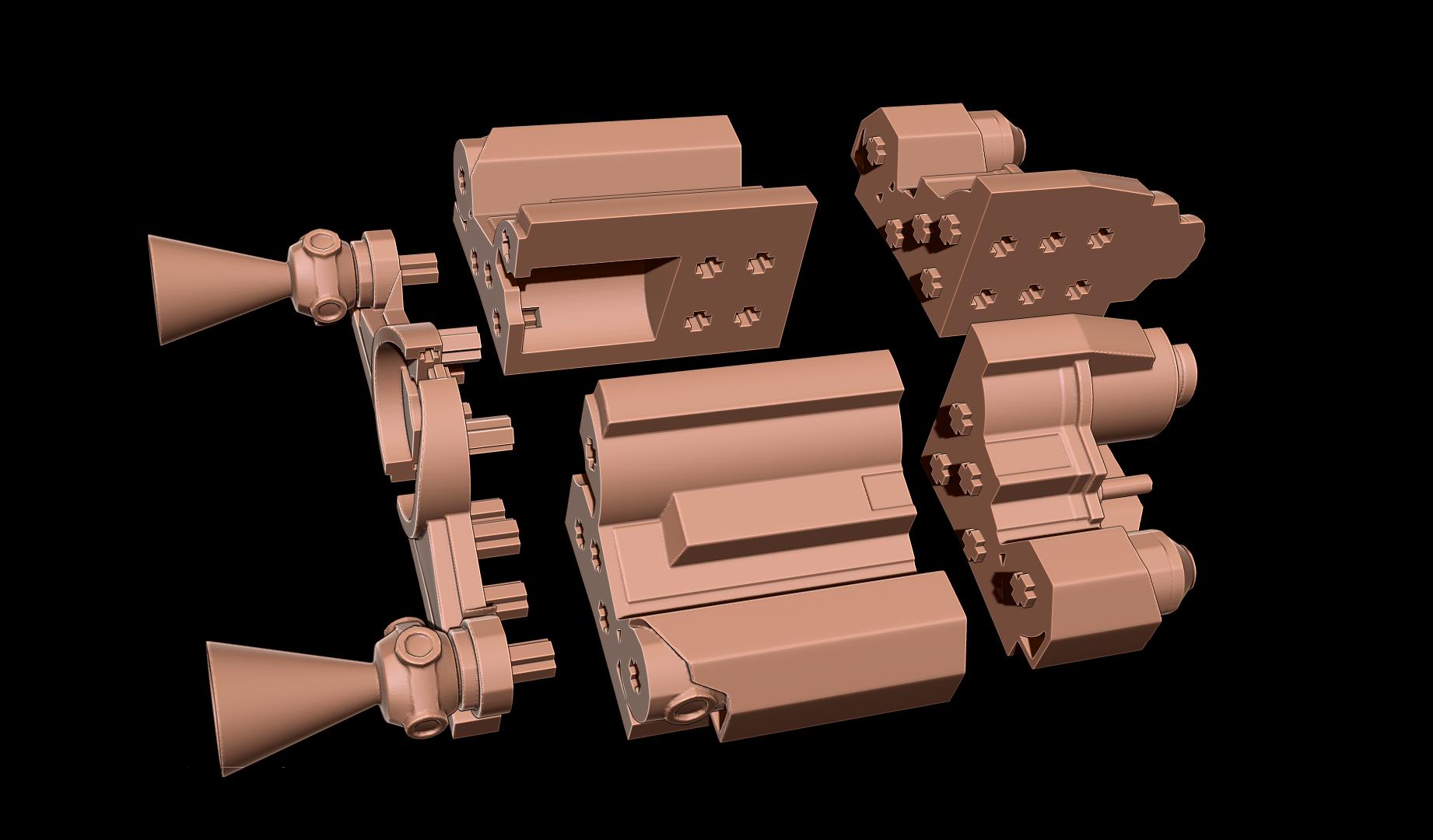 MANDALORIAN JETPACK - Cosplay Armor - Fan Art 3D Print Model - Etsy