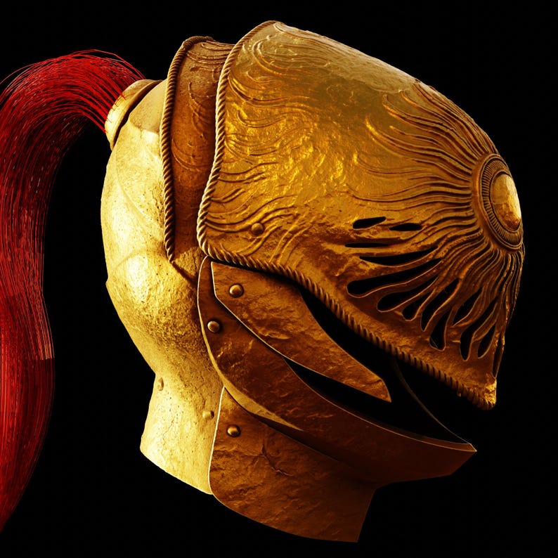 NIGHTREIGN EXECUTOR HELMET – Cosplay Fan Art Life-size Replica - Etsy