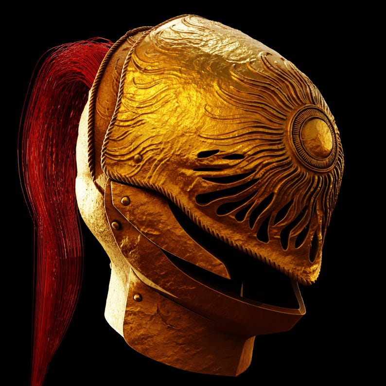 NIGHTREIGN EXECUTOR HELMET – Cosplay Fan Art Life-size Replica - Etsy