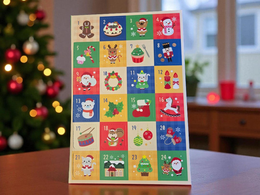 Mini Flexi Advent Calendar - Etsy