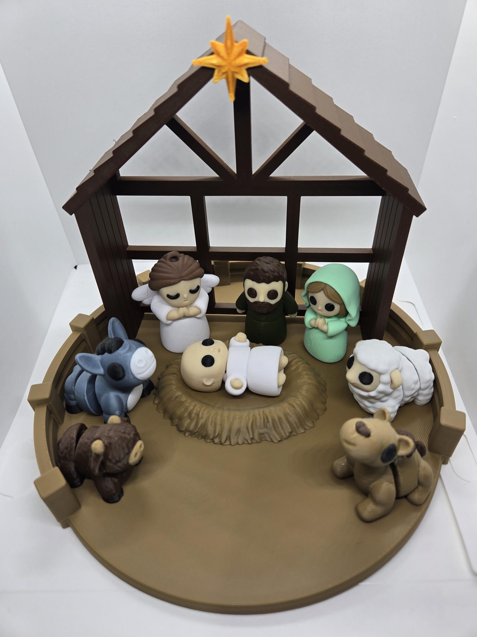 3D Printed Nativity Set - Etsy
