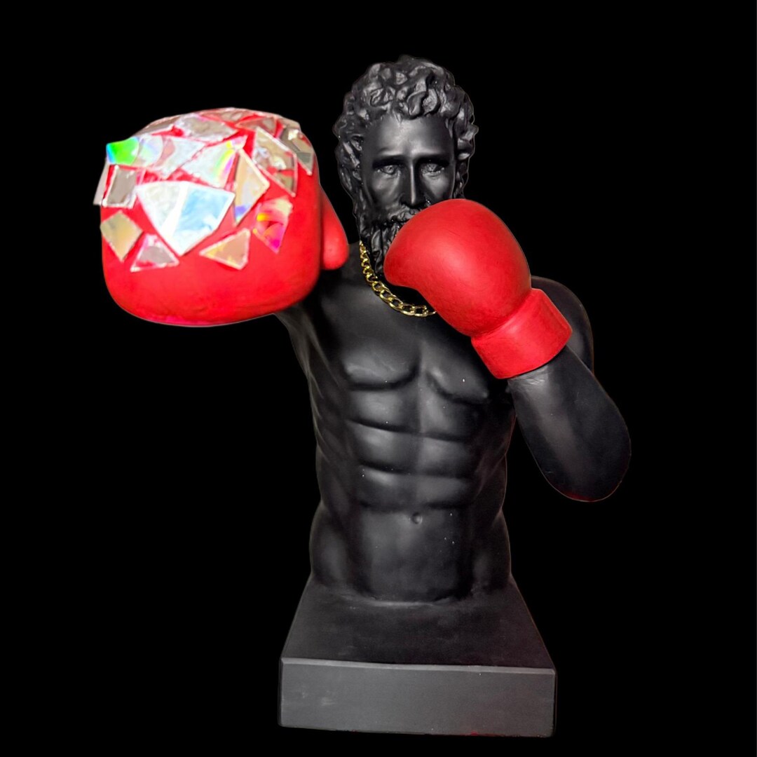 The Unbreakable Punch – Boxing Sculpture | Fighter Statue | Sports ...