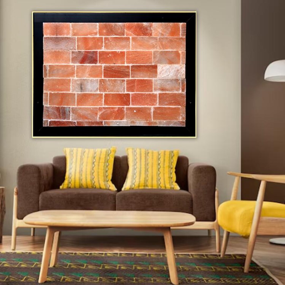 Himalayan Pink Salt Wall Panel 4 FT X 3 FT Inches for Wall Decoration ...