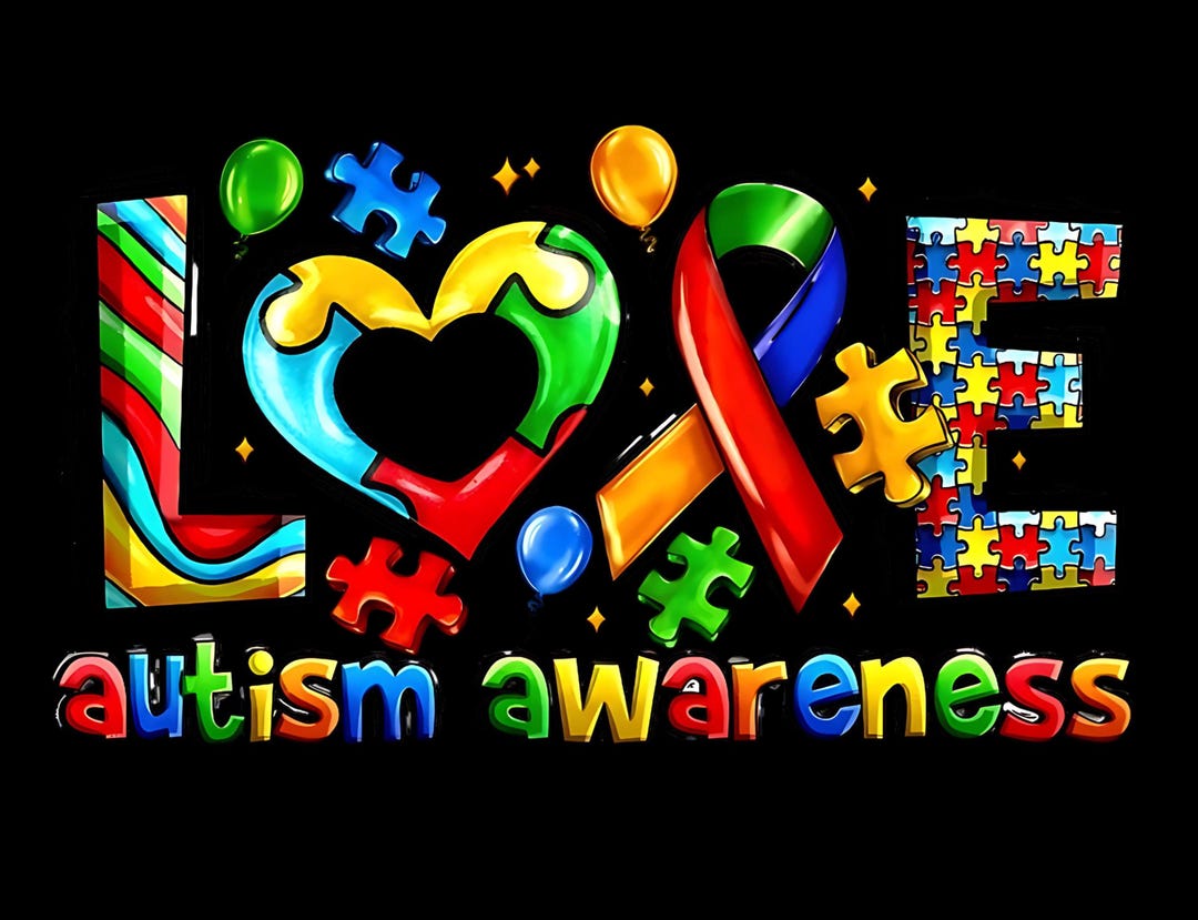 Autism, Autism Awareness, Neurodevelopment, Special Needs, Digital ...
