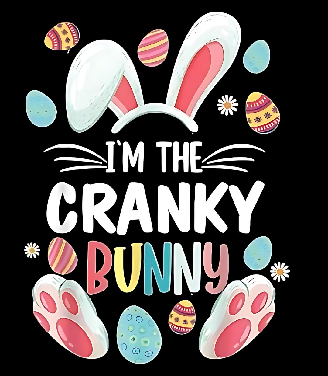 I’m the Cranky Bunny, PNG, Digital, Download, Instant Download, Easter ...