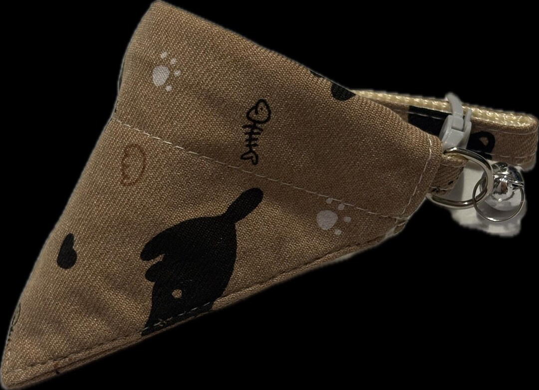 Pet Bandana – Chill & Cozy Bandana With Bell for Everyday Wear - Etsy