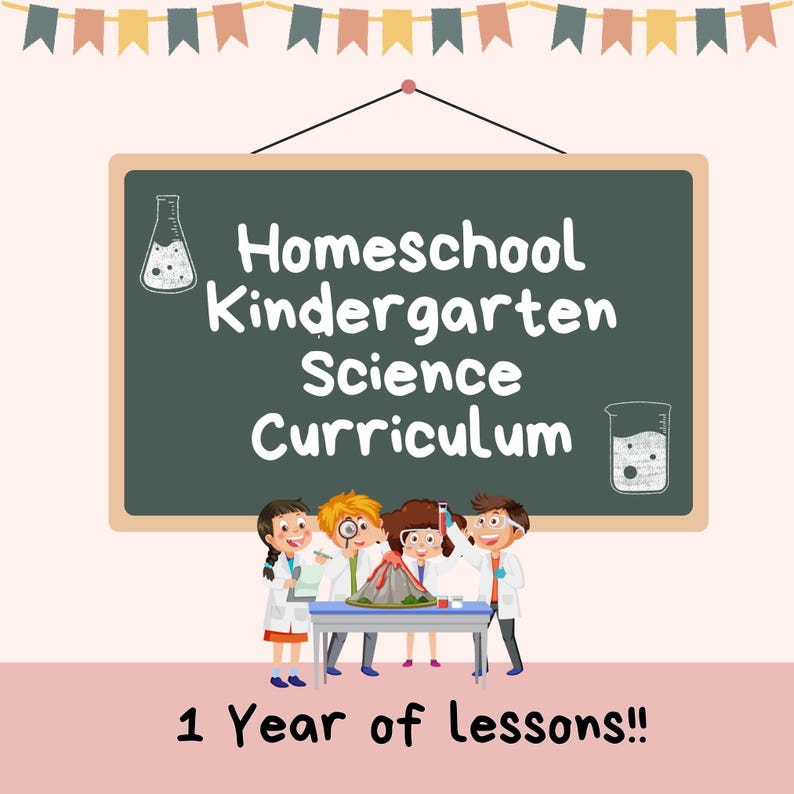 Kindergarten Science Curriculum Kit: Animals, Senses, Weather, and ...