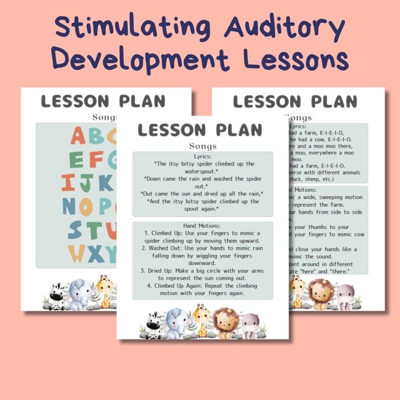 Infant Development Curriculum: Language, Motor, Sensory & Auditory ...