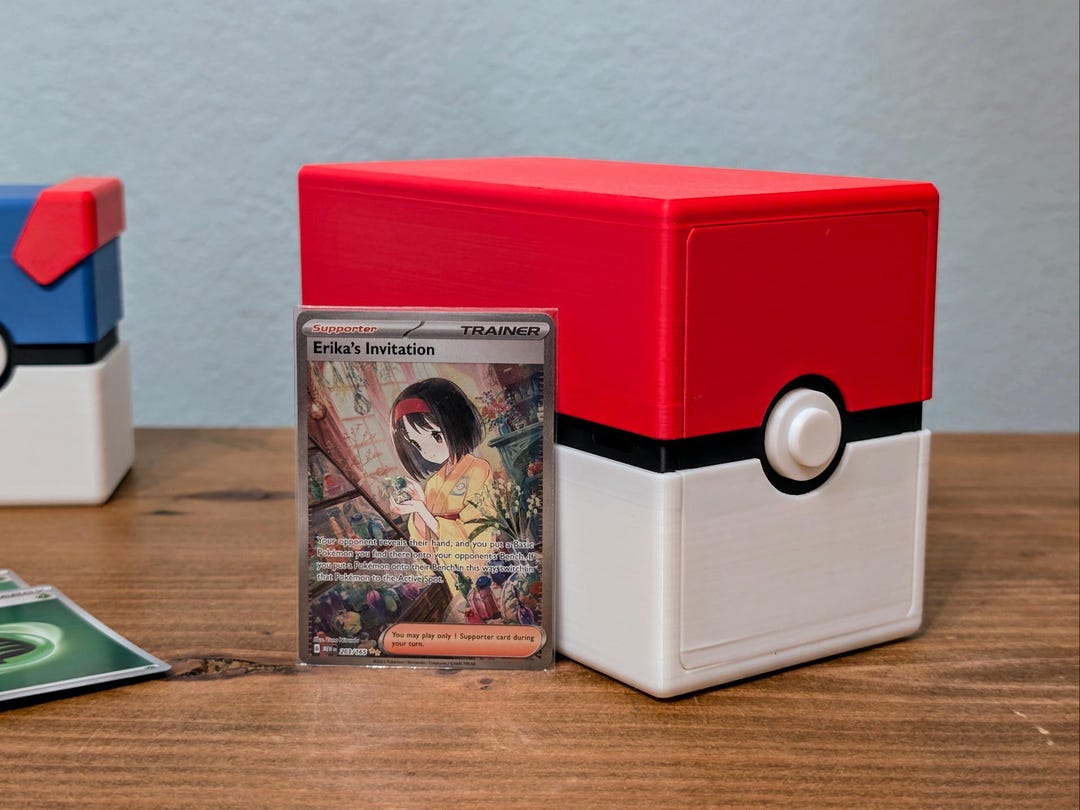 Pokemon Card Storage Box - Etsy
