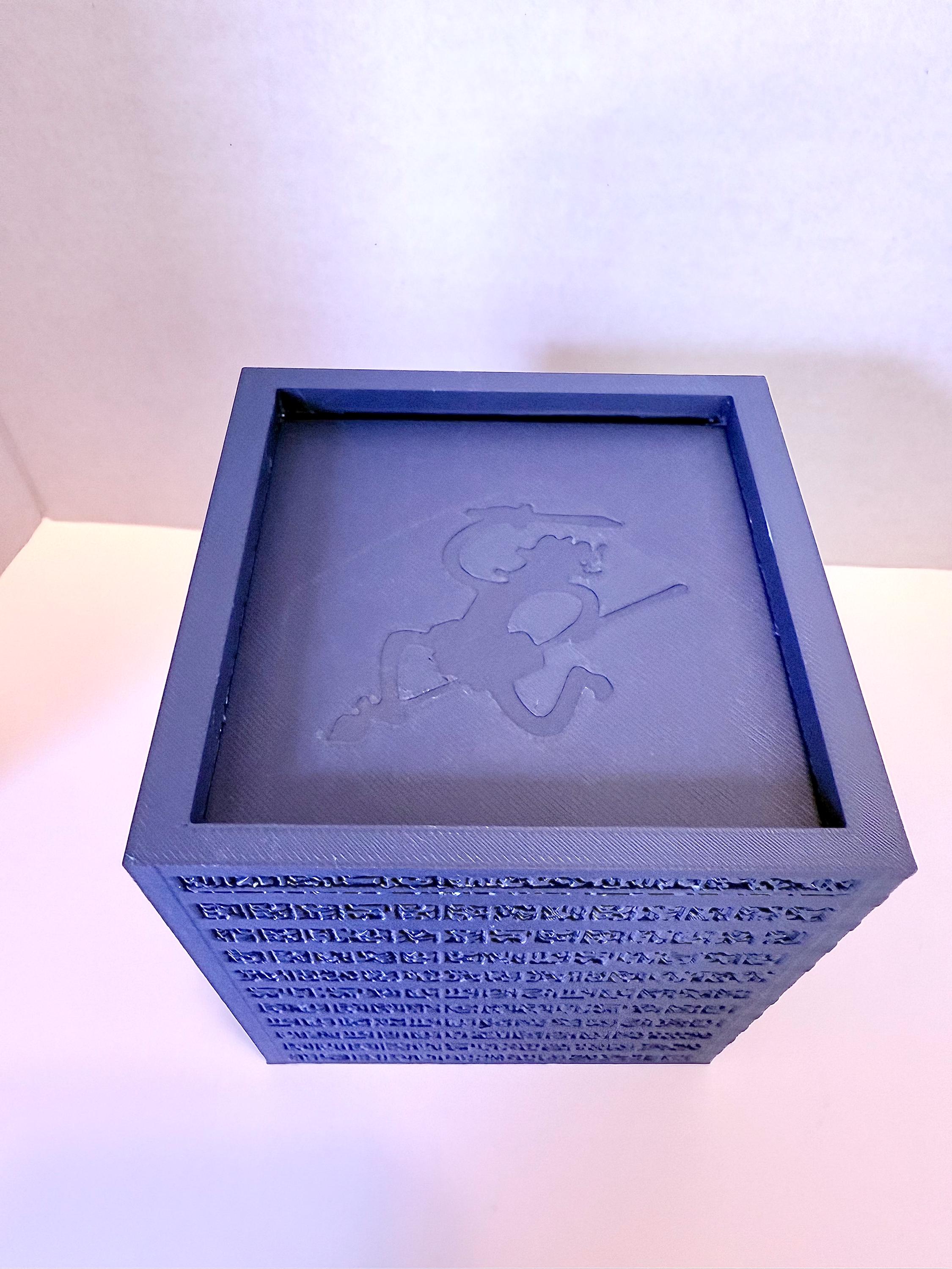 One Piece Road Poneglyph Deck Box - Etsy