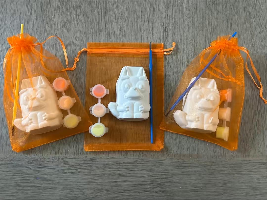 Bluey and Bingo Chalk Craft Paint Kit-unique Party Bag Favor/fillers ...