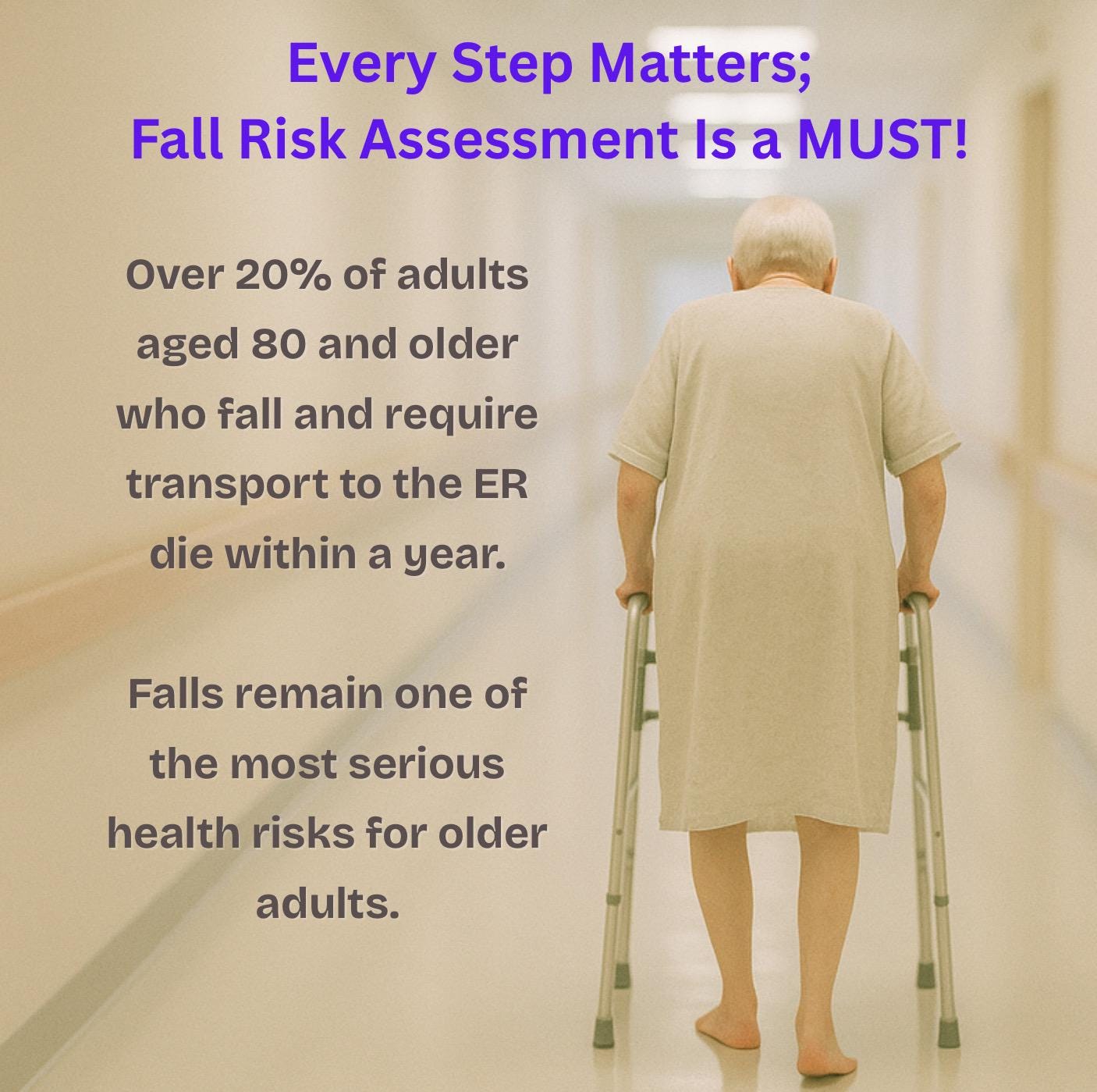 Fall Risk Assessment Form, PRINTABLE PDF Template for Nursing Homes ...