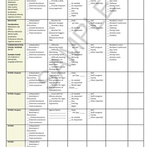 Essential Care Plans (portrait Formate) for Senior Living Communities ...