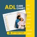 Adls Care Chart: Daily Senior Care Tracker (printable PDF File) - Etsy