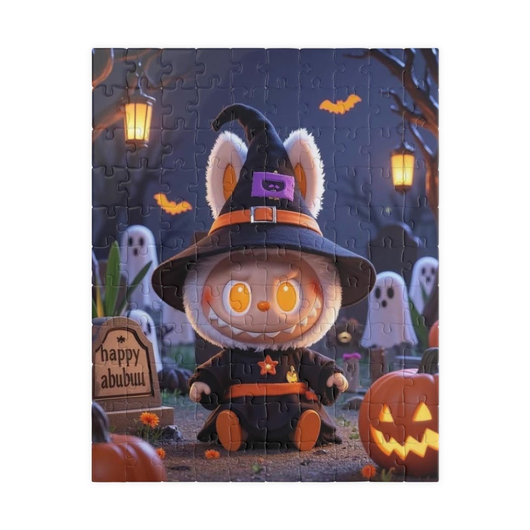 Labubu Puzzle - Cozy Night, Labubu, Kids and Adults, Family Activity ...