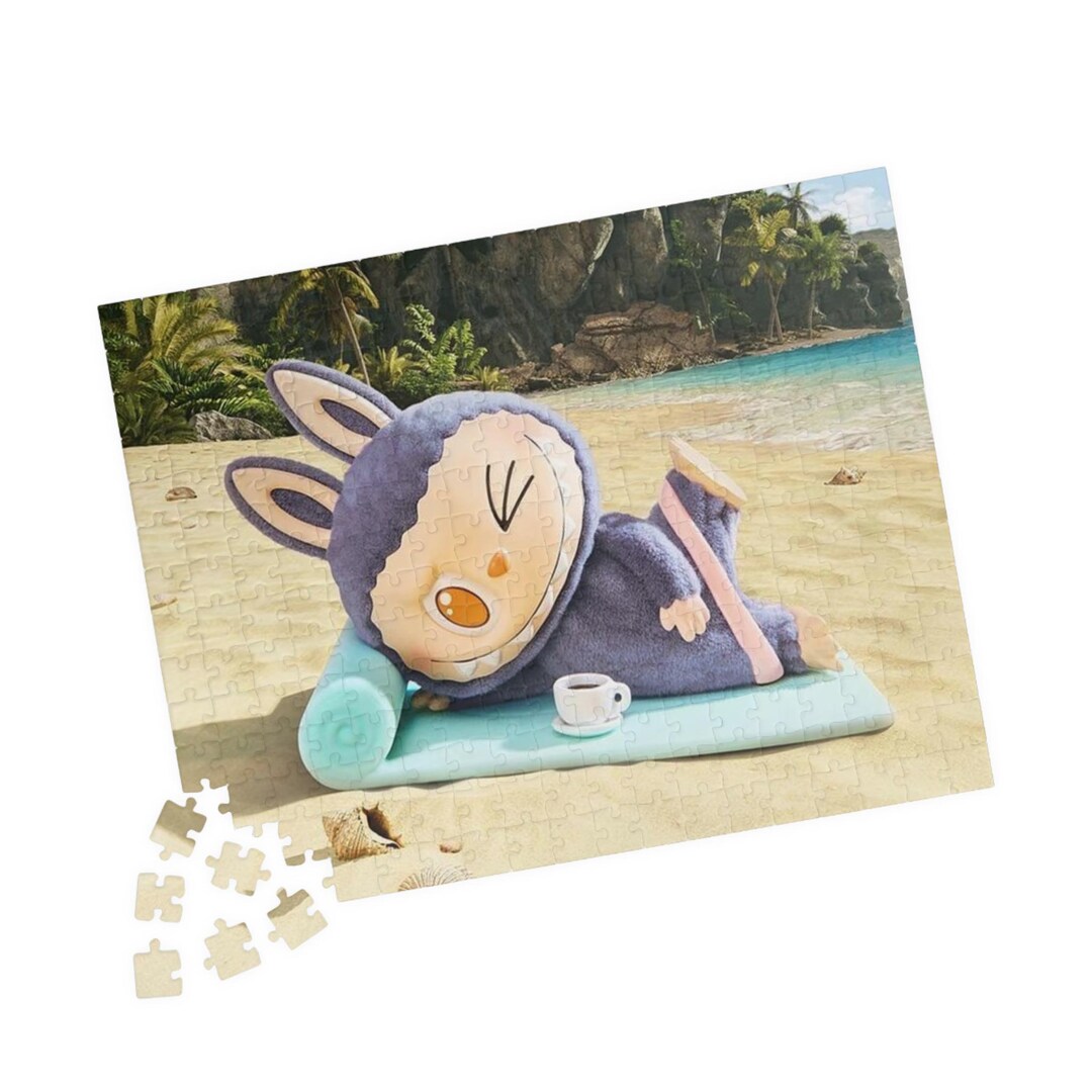 Labubu Puzzle - Cozy Night, Labubu, Kids and Adults, Family Activity ...