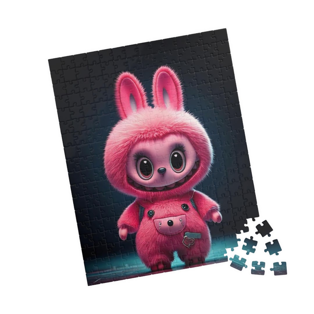 Labubu Puzzle - Cozy Night, Labubu, Kids and Adults, Family Activity ...