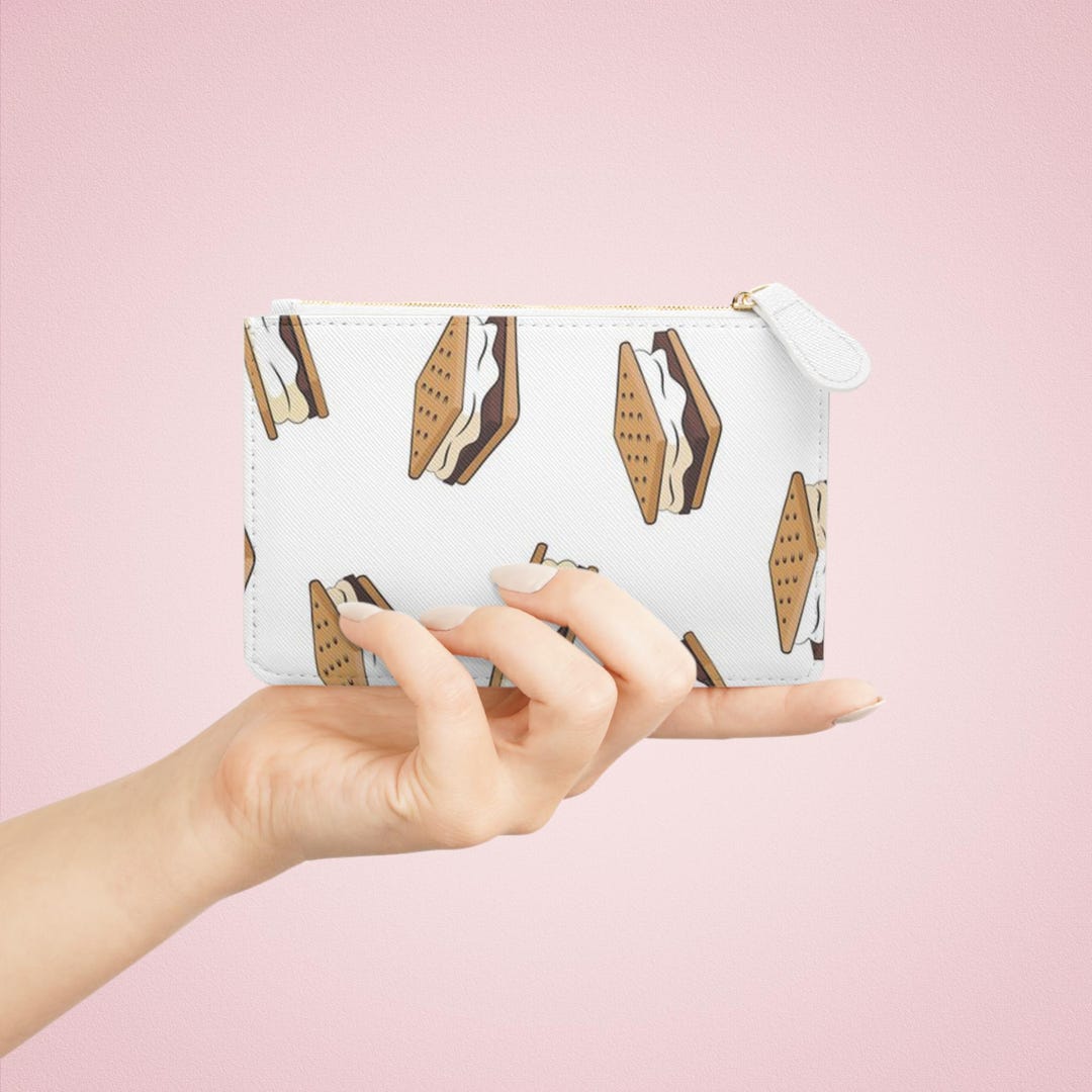 S'mores Mini Clutch Bag | Cute Dessert Pouch, Gift for Food Lovers ...