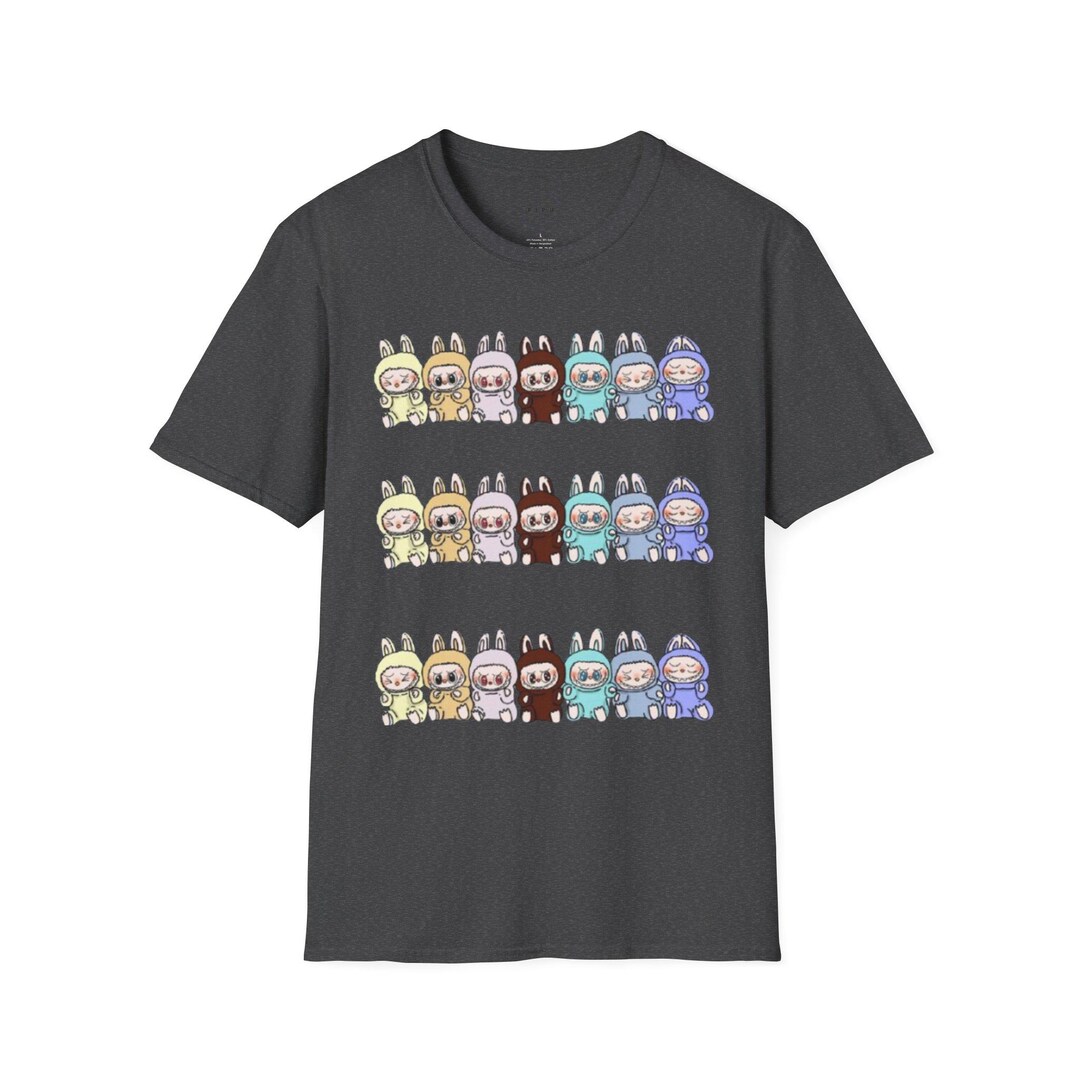Cute Labubu Crew T-shirt | Fun Graphic Tee for Kids & Adults | Perfect ...