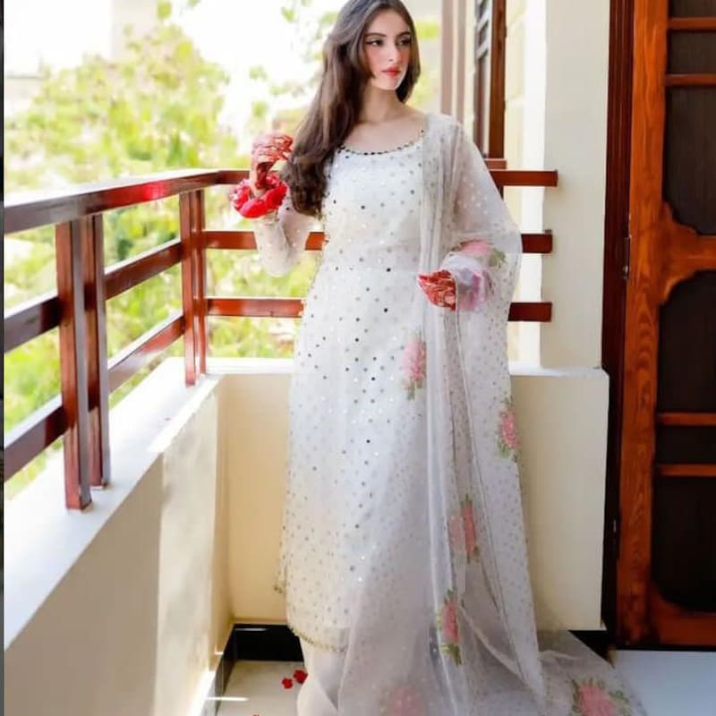 Mirror Dress Pakistani - Etsy