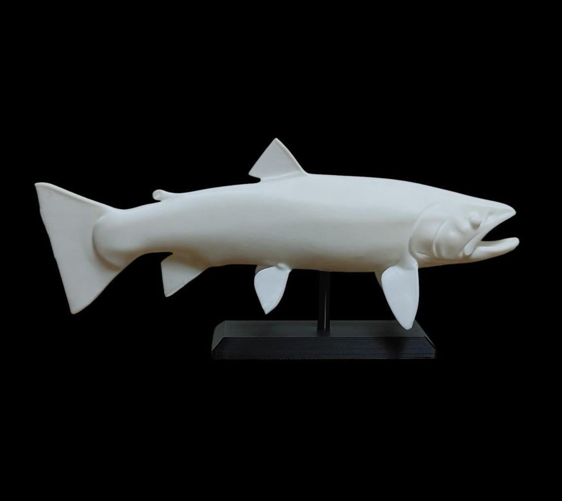 Brook Trout Fish Mount 6.5" - 13" Mini - Paint Your Own - Nautical ...