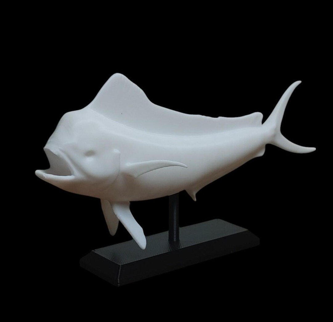 Mahi Mahi Fish Mount 6.5" Mini - Nautical Decor - Eco-friendly 3D ...
