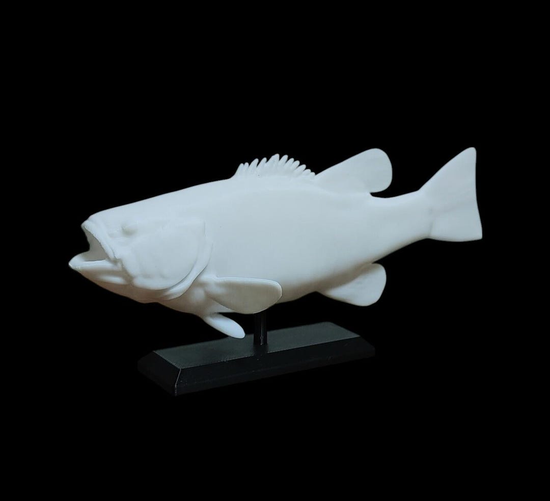 Smallmouth Bass Fish Mount - 6.5" - 10" Mini - Freshwater Lake House ...