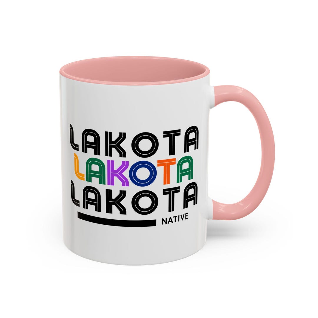 Lakota Native Coffee Mug, Indigenous Tribal Ceramic Cup, Native ...