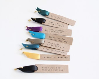 Custom Hang Tags With Satin Ribbon - Set of 150 - Etsy