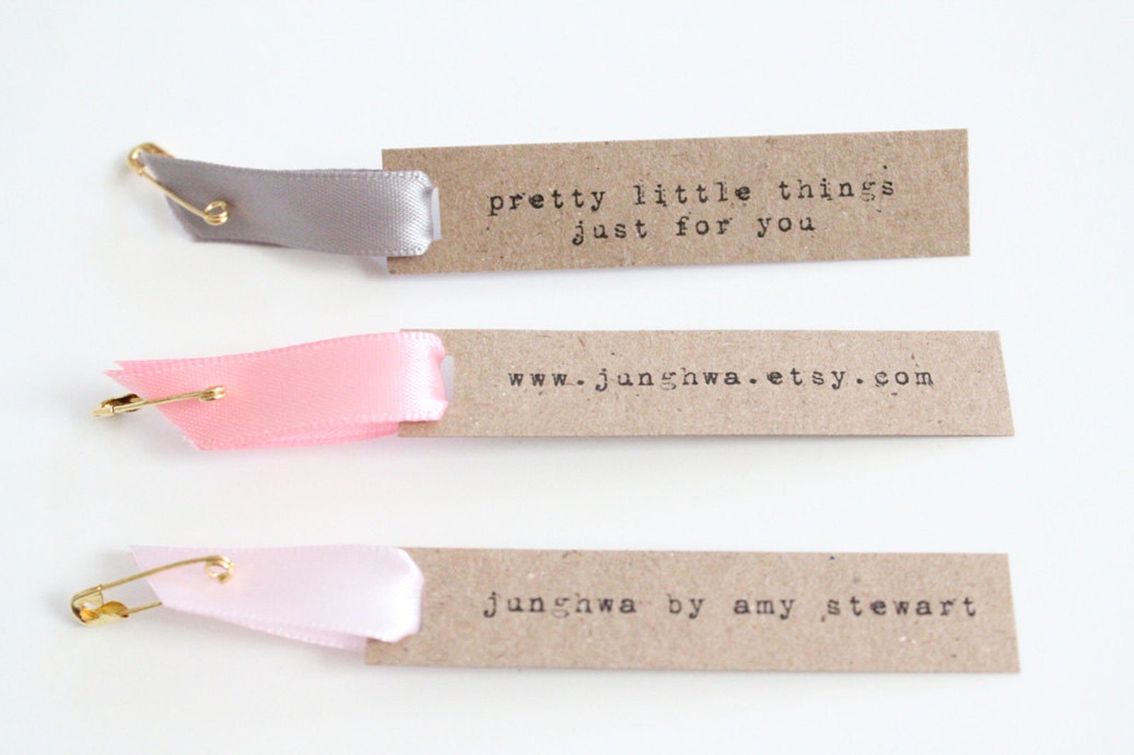Custom Hang Tags With Satin Ribbon - Set of 50 - Etsy