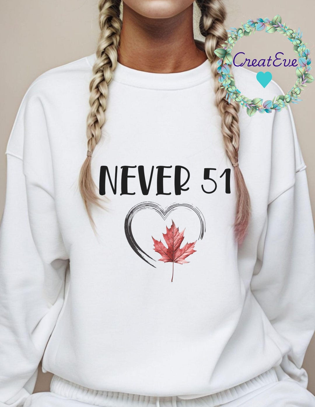 Never 51 Clipart | Maple Leaf PNG | Patriotic Canada Day PNG | Canadian Pride DTF | Vintage ...