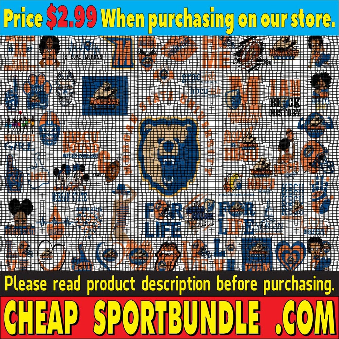 Morgan State Svg, HBCU Svg Collections, HBCU Svg, Football Svg, Mega ...