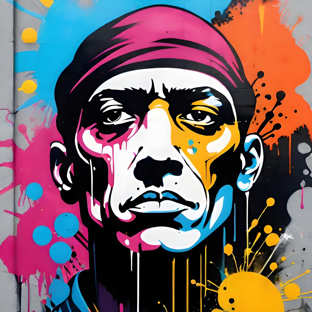 Urban Pulse: Graffiti Street Art Canvas - Etsy