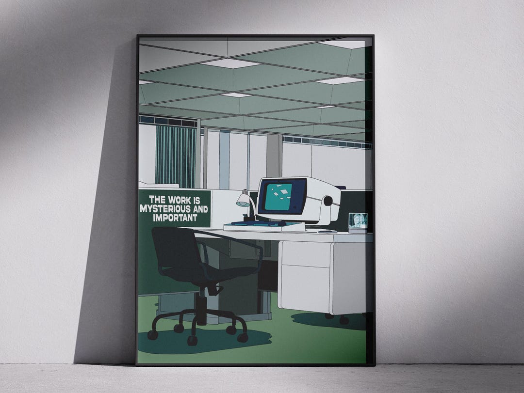 Severance Poster | TV Show Poster | Macrodata Refinement | Severance ...