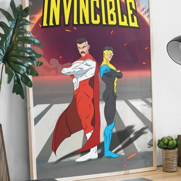 Invincible Posters - Etsy