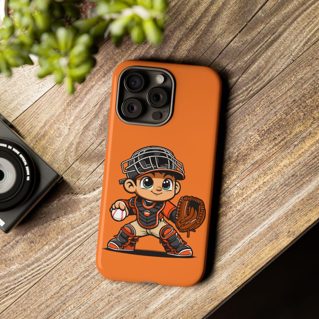 Baseball Phone Case - Cute Catcher Design, Sporty Gift for Kids ...