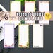 DIY Notepad Template Bundle: Print Ready PDF & PNG (3.5x8 In) Digital ...