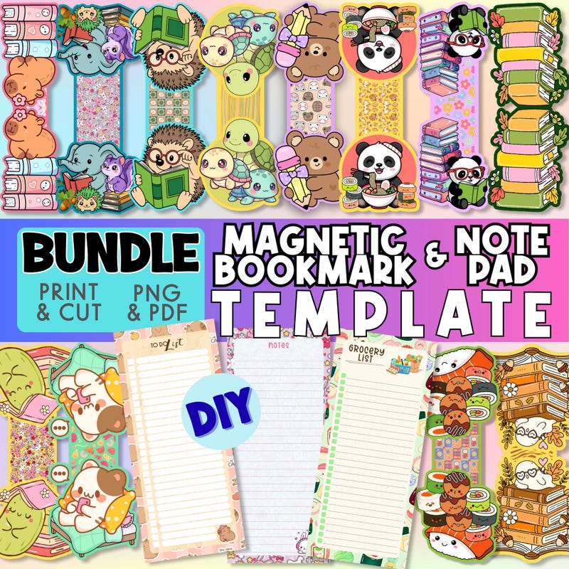 Magnetic Leather Notepad - Etsy