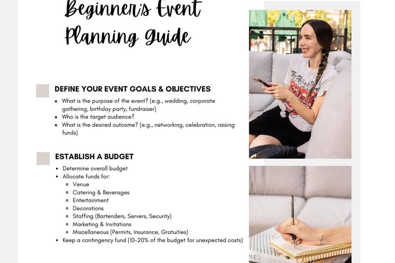 Event Planning Guide - Etsy
