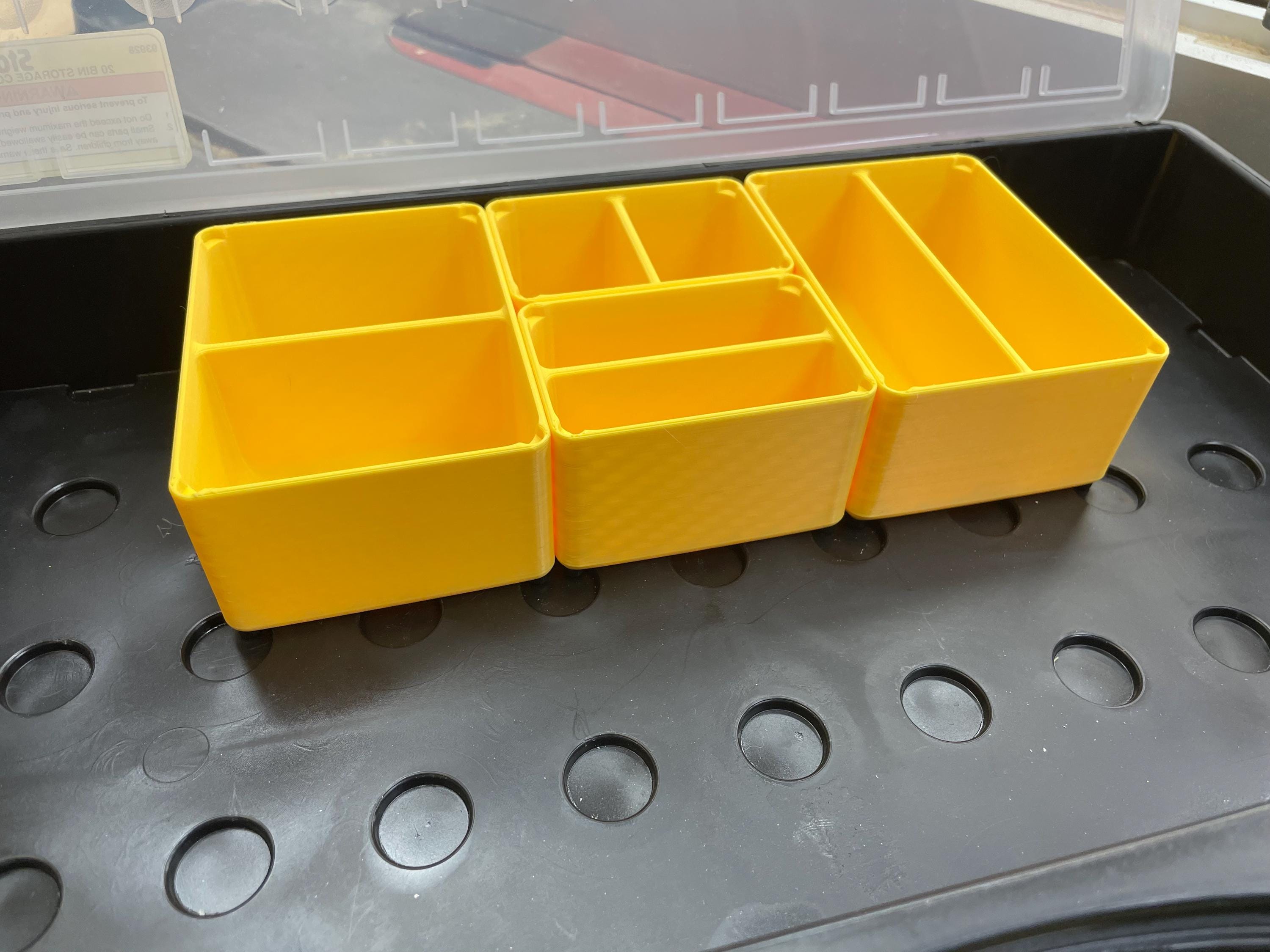 Harbor Freight Storage Bins - Split (set of 4) - Etsy