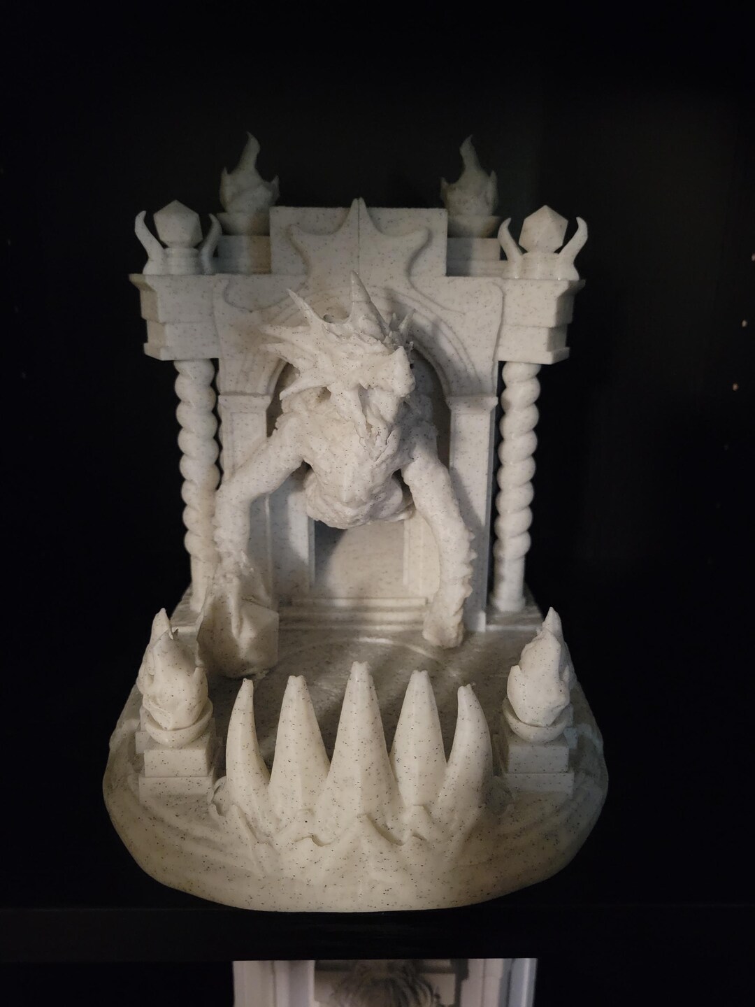 3D Printed Dragon Dice Tower - Etsy