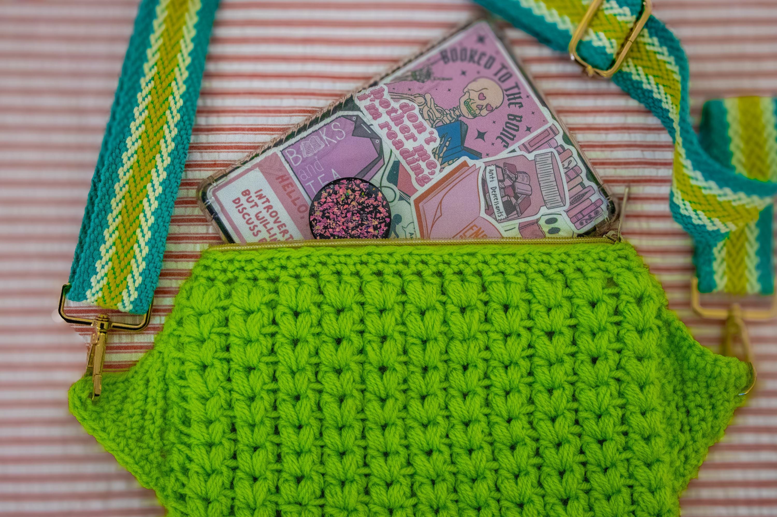 The Sprouted Crossbody Crochet Pattern | Full Video Tutorial Included ...