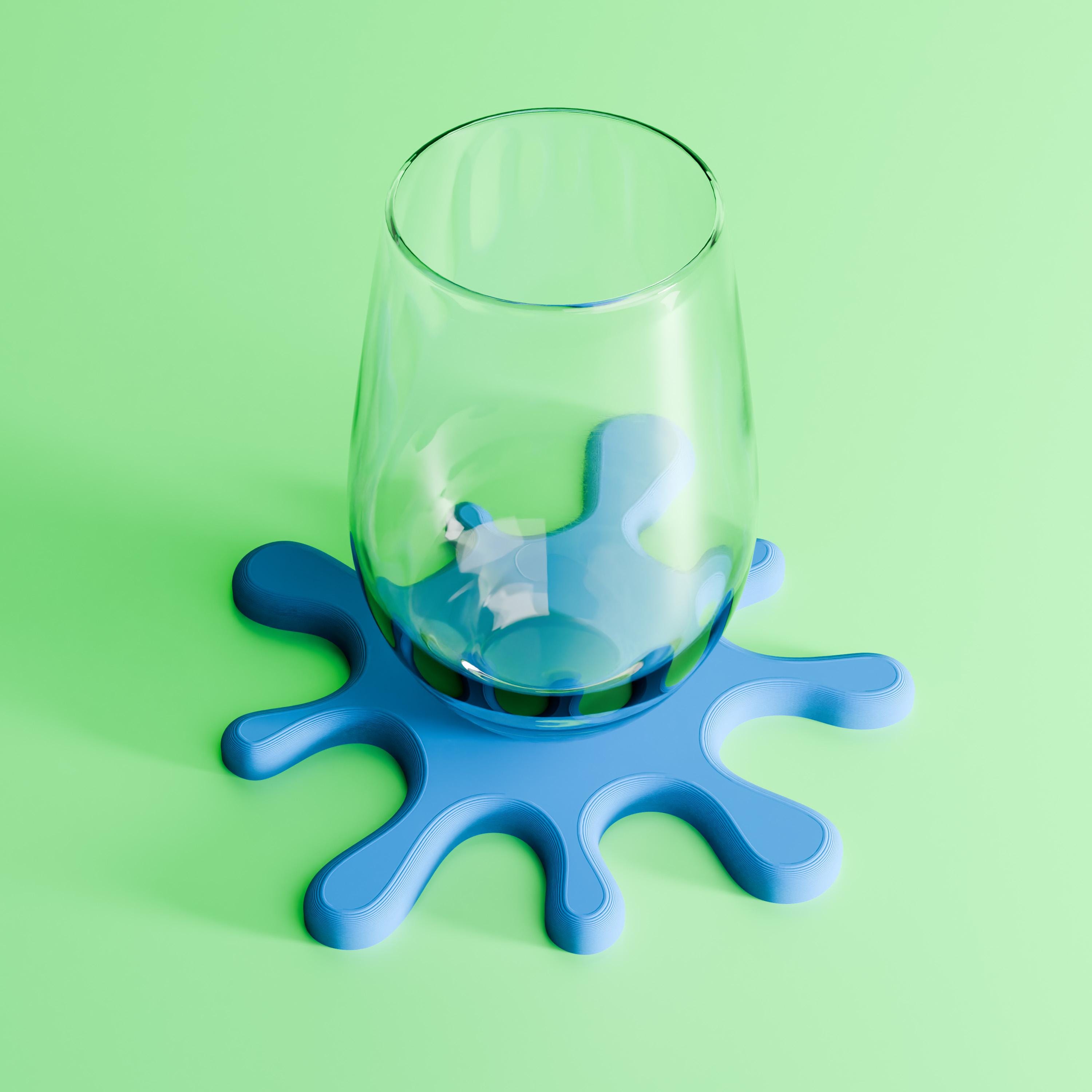 Water Splash Coasters - Novelty Drink Coasters, Nature Inspired Gift - Etsy