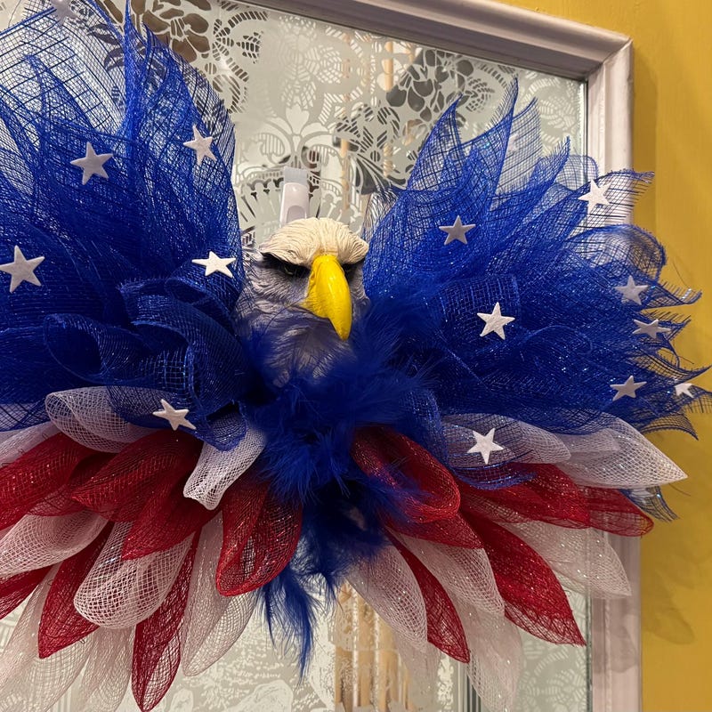 American Eagle Wreath - Etsy
