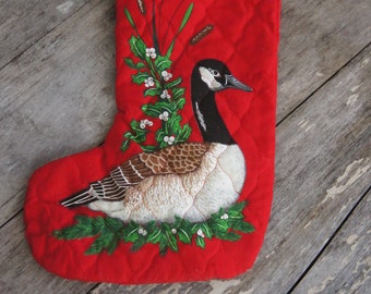 Duck Christmas Stocking - Etsy